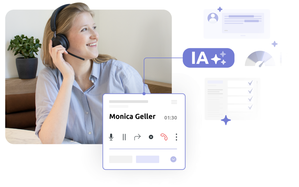 Software para Call Center en la nube basado en IA | Diabolocom