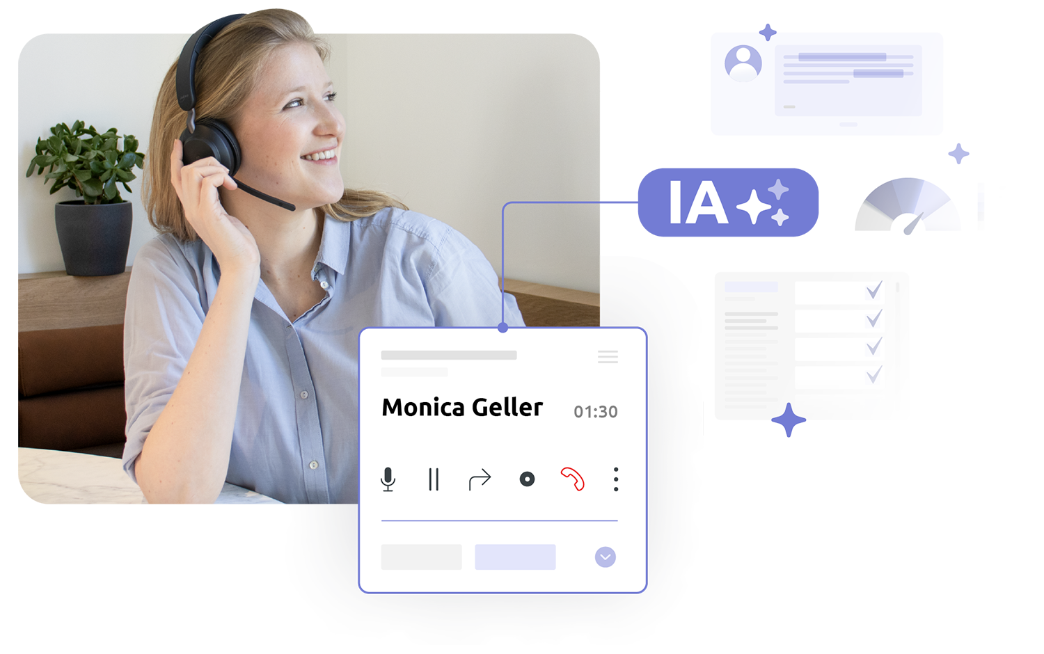 Software para Call Center en la nube basado en IA | Diabolocom